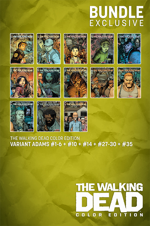 The Walking Dead Color Edition - Bundle Adams - saldaPress