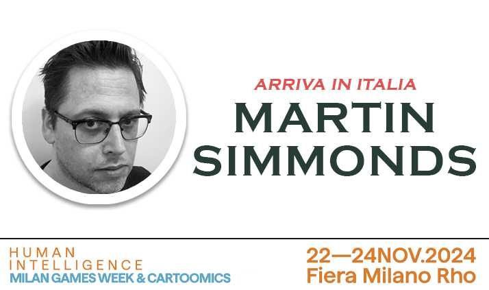 Martin Simmonds ospite a Milan Games Week - saldaPress