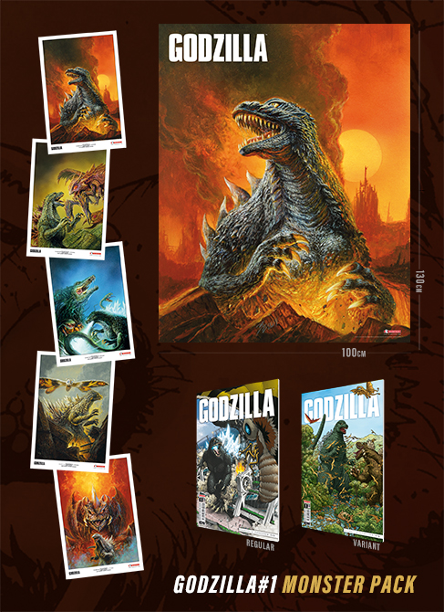 Godzilla #1 Monster Pack - saldaPress